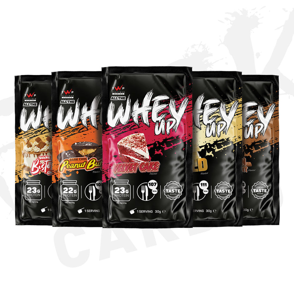 ALL THE WHEY UP SAMPLE SACHETS (BBE 3/26) | TWP Nutrition